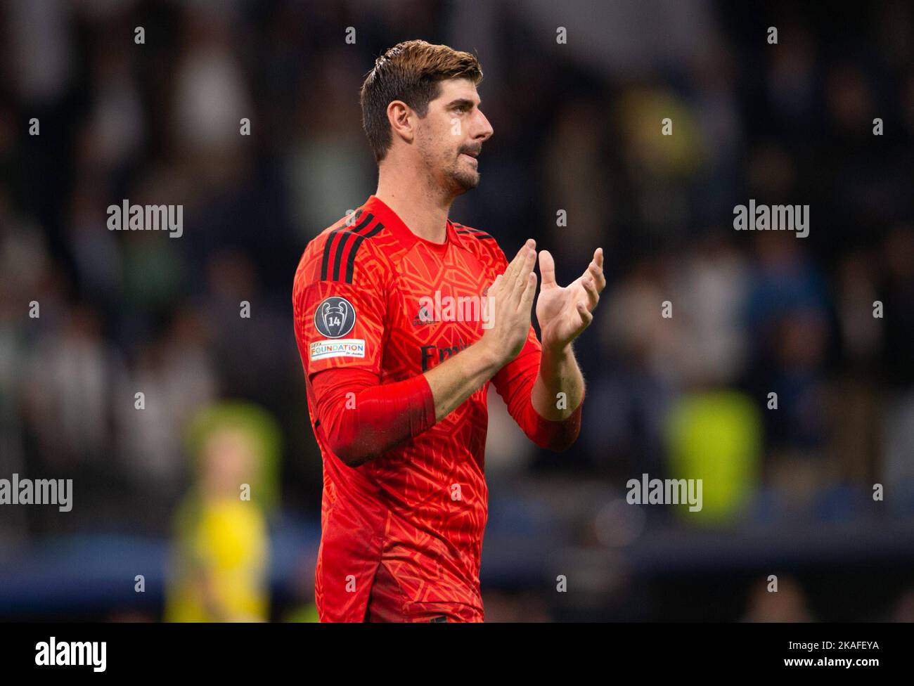 Madrid, Spain. 02nd Nov, 2022. 02 November 2022; Santiago Bernabeu ...