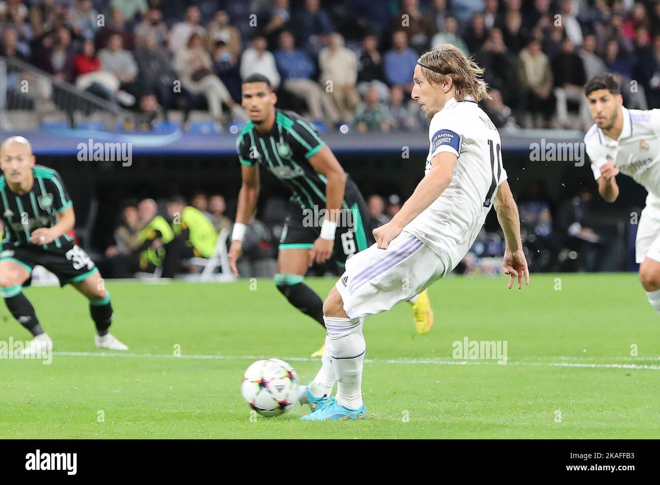 Real Madrid´s Luka Modri?? in action during Champions League Match Day ...