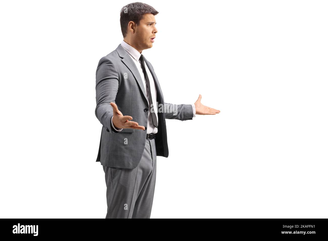 Irritated man hi-res stock photography and images - Alamy