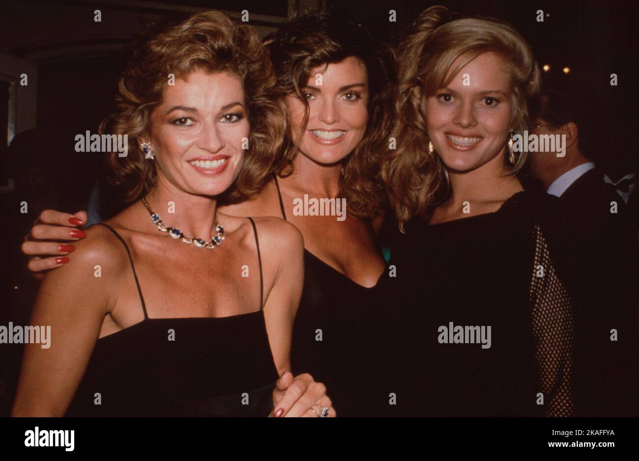 Los Angeles.CA.USA. LIBRARY. Stephanie Beacham, Tracy Scoggins and ...