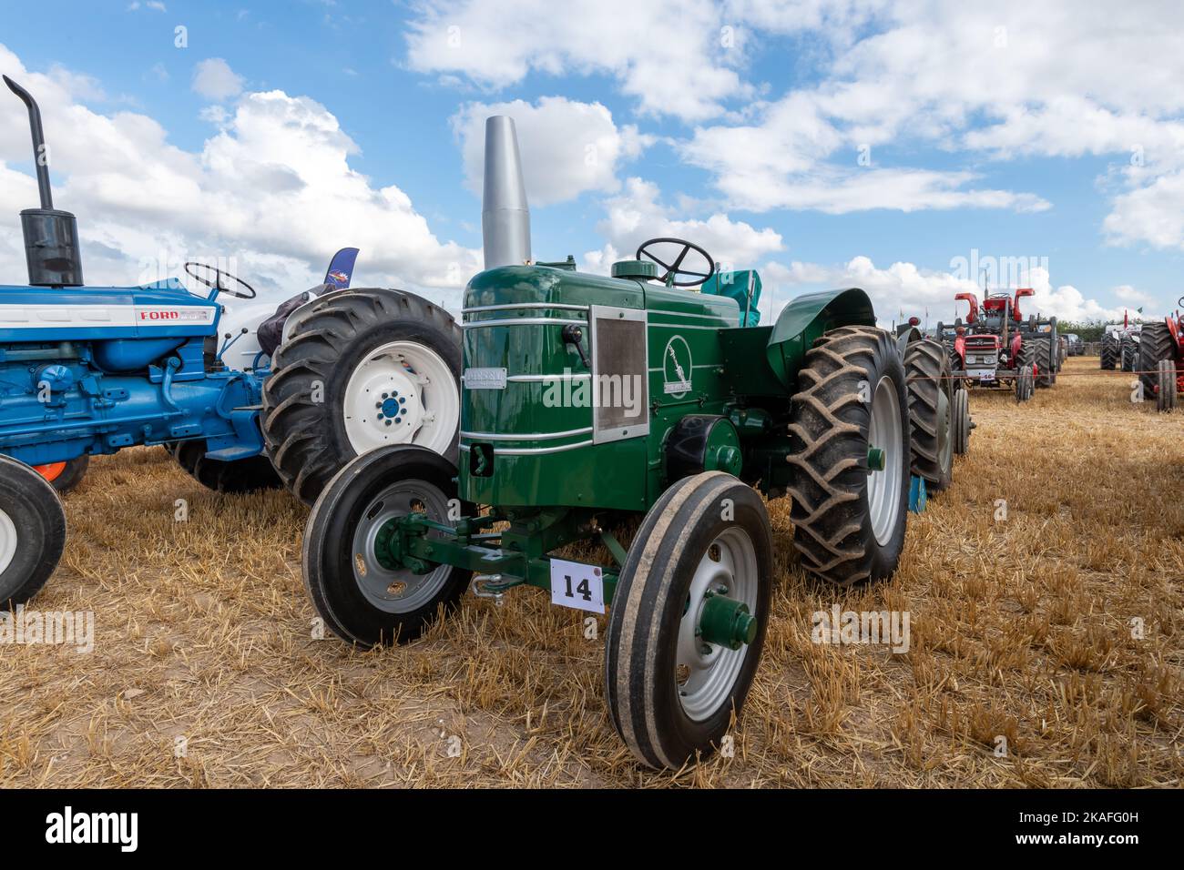 Tarrant Hinton.Dorset.United Kingdom.August 25th 2022.A restored Field ...