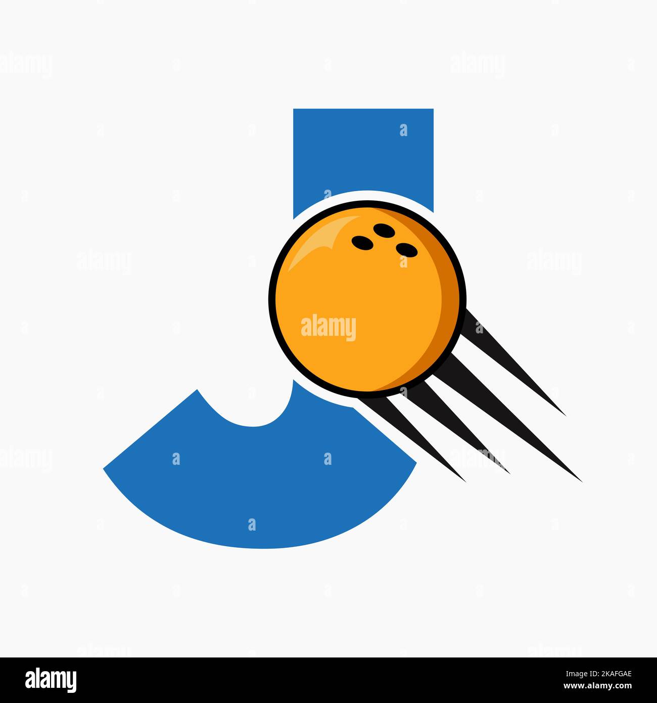 Bowling sports club logo hi-res stock photography and images - Alamy