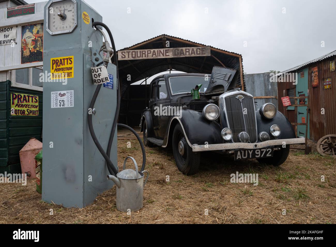 Tarrant Hinton.Dorset.United Kingdom.August 25th 2022.A Wolseley series ...