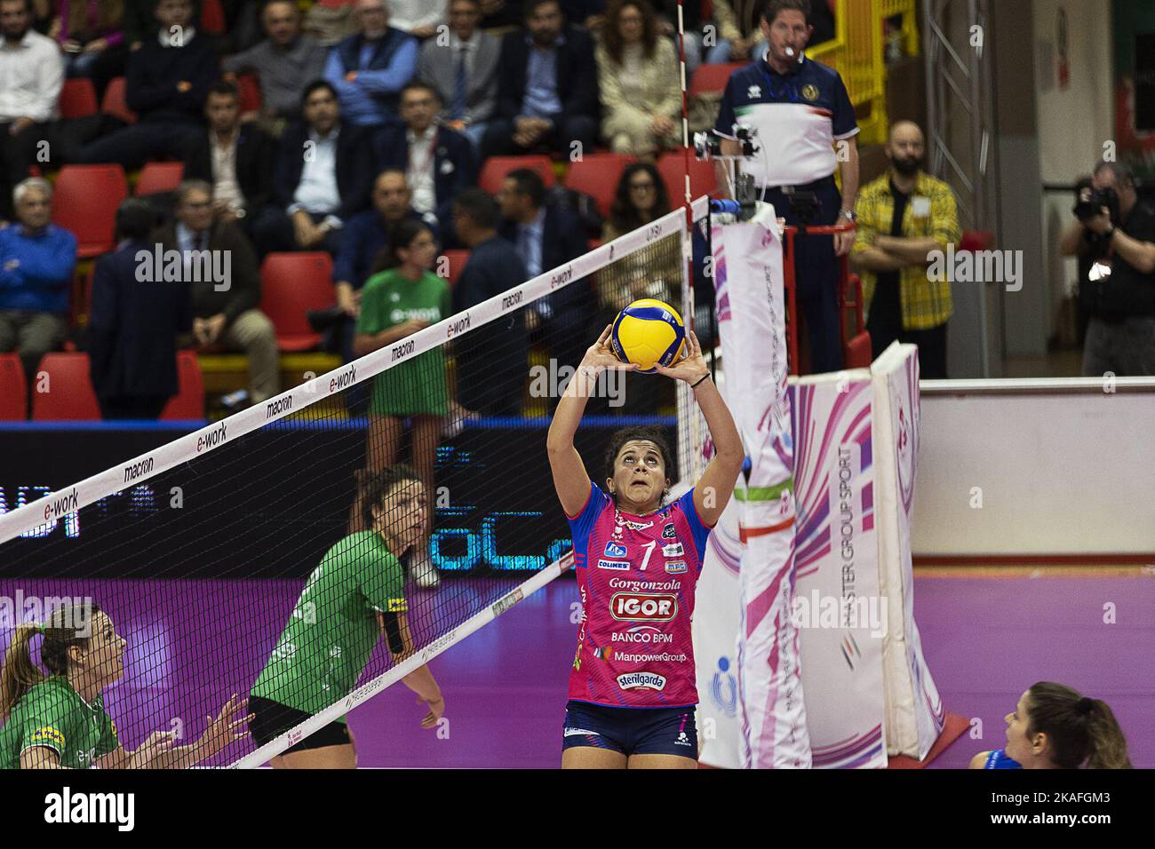 E-Work Arena, Busto Arsizio (VA), Italy, November 02, 2022, Ilaria ...