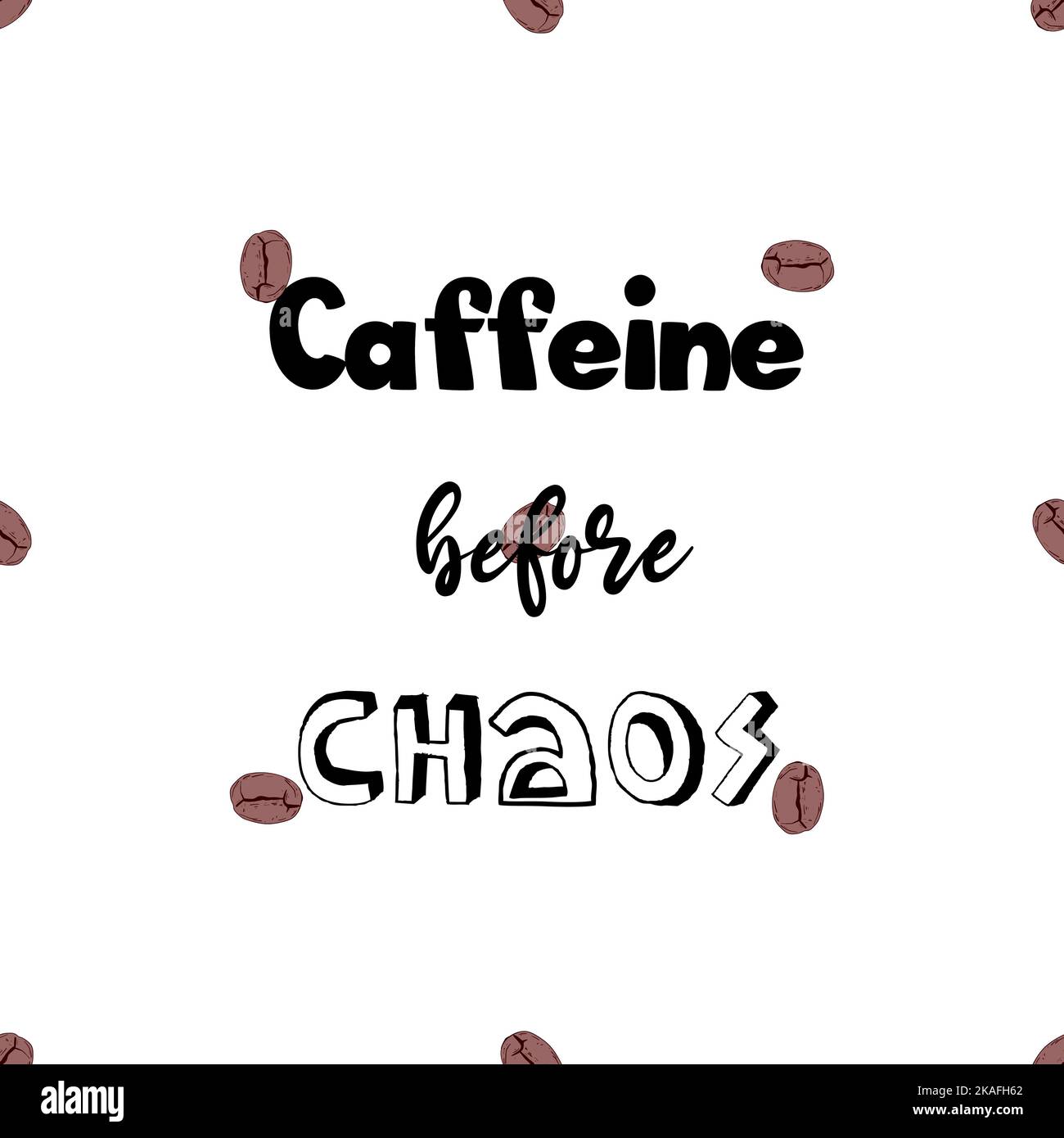 Death before decaf Stock Vector Images - Alamy