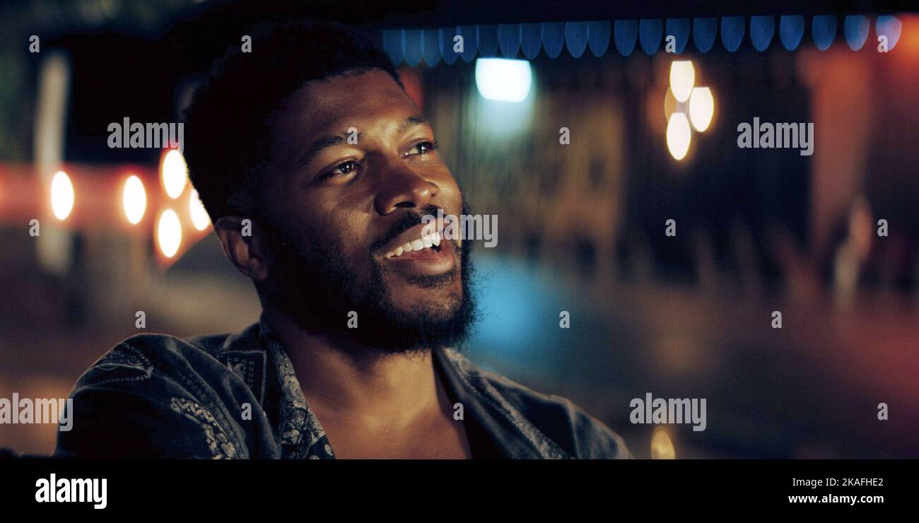 USA. Eli Goree in the (C)Prime Video new series: The Peripheral (2022) . Plot: Set in the future ...