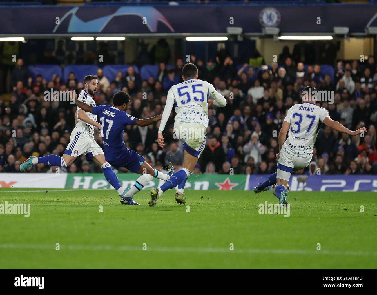 London, UK. 2nd November 2022; Stamford Bridge, Chelsea, London ...