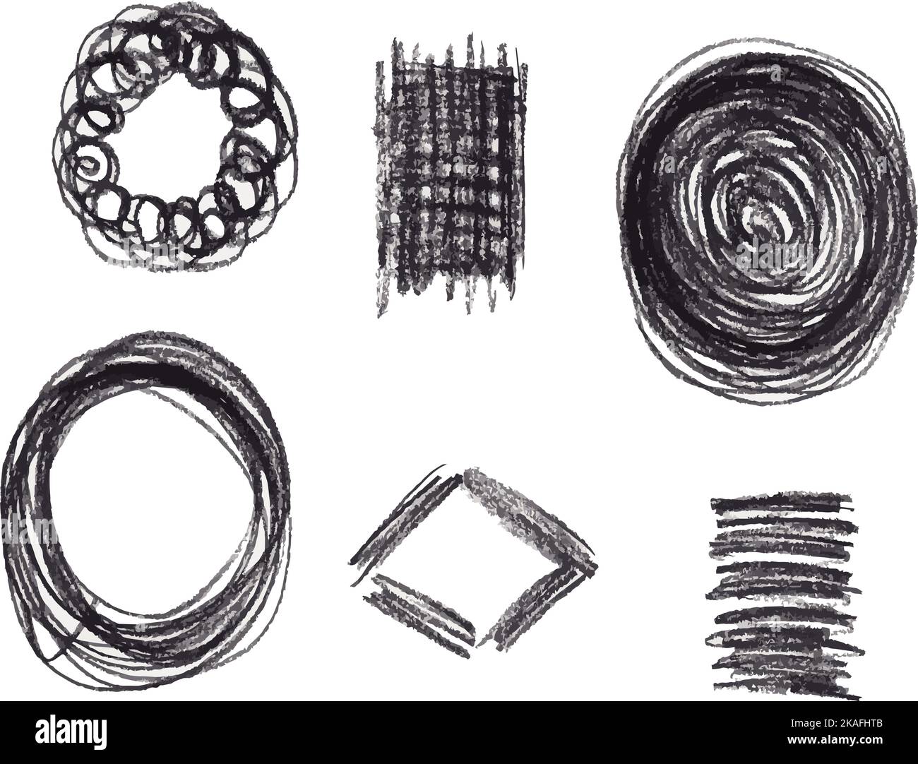 Collection of design elements. Frames and borders Stock Vector Image ...