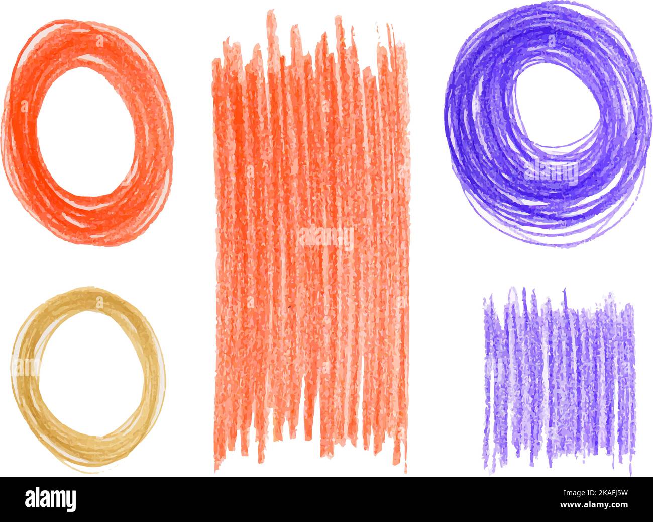 Collection of design elements. Frames and borders Stock Vector Image ...