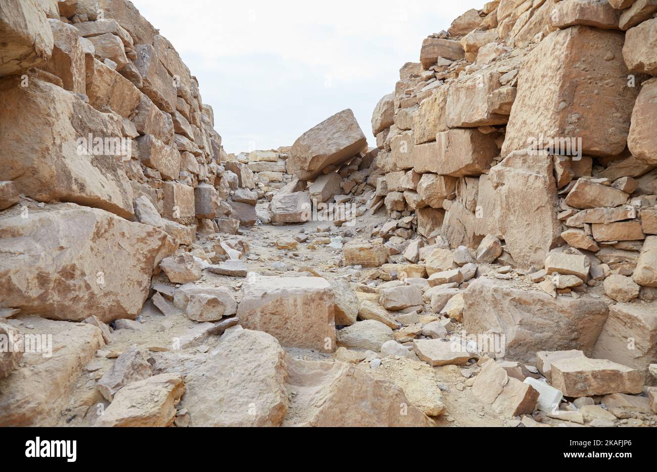 The First-Ever Egyptian Obelisk at Abu Gorab Stock Photo - Alamy