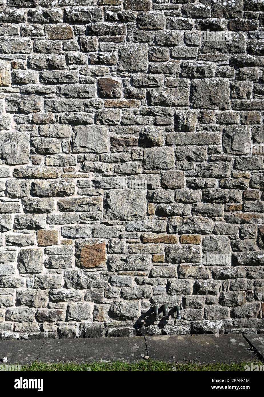 Vintage Old Brick Stone Wall, Background Texture Stock Photo - Alamy