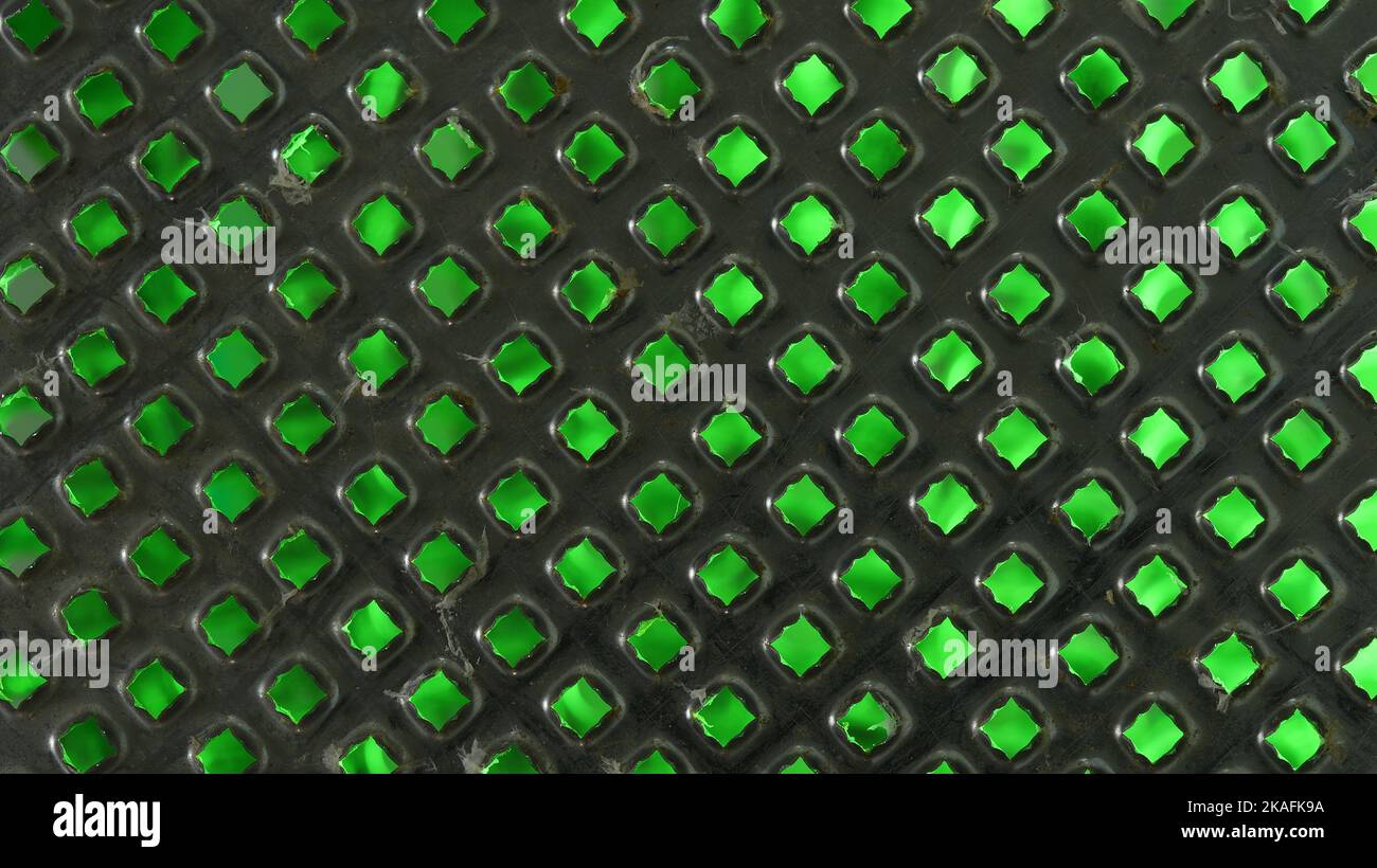 Abstract metallic background green colored light spots Stock Photo - Alamy