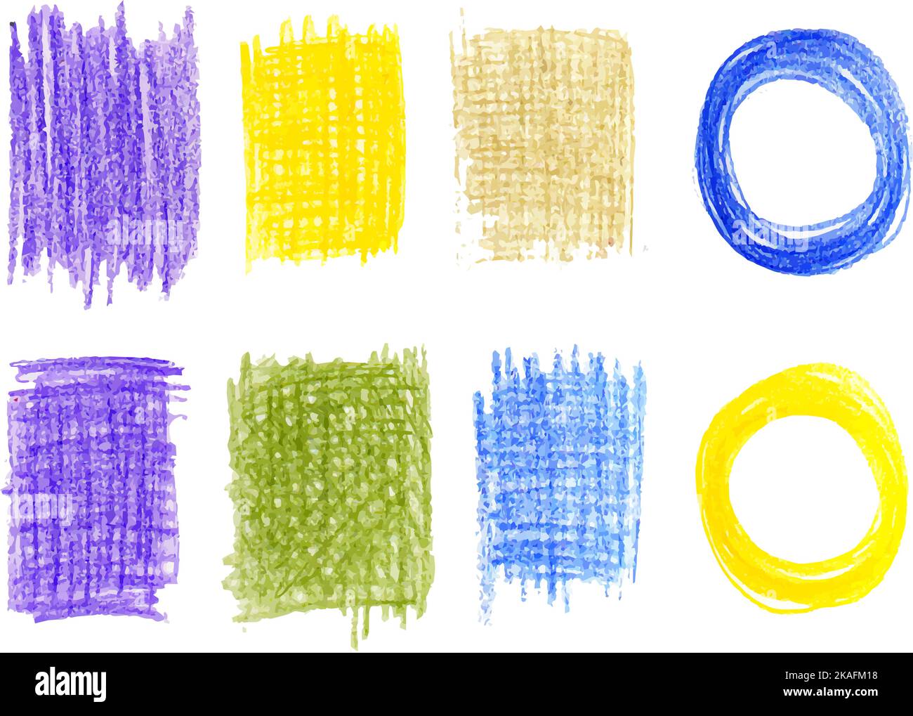 Collection of design elements. Frames and borders Stock Vector Image ...