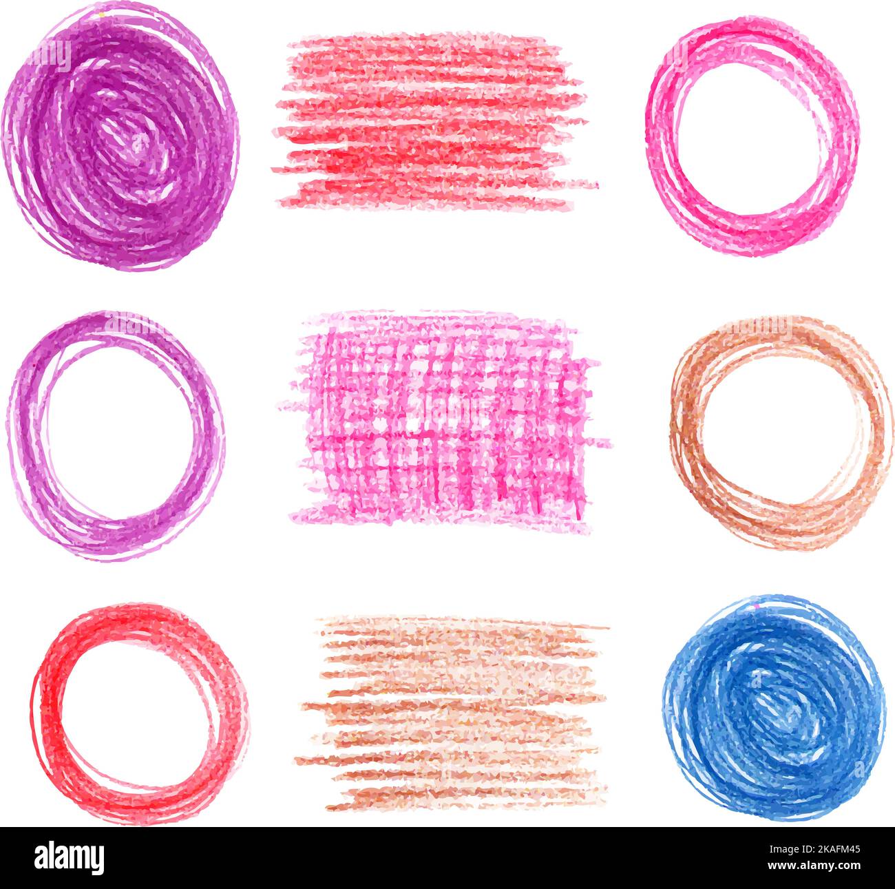 Collection of design elements. Frames and borders Stock Vector Image ...