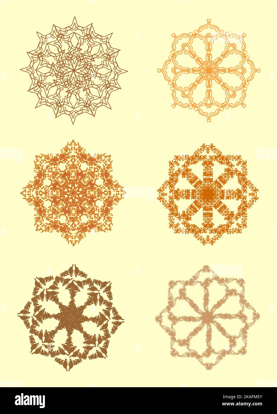 Ornate catalog cover Stock Vector Images - Alamy