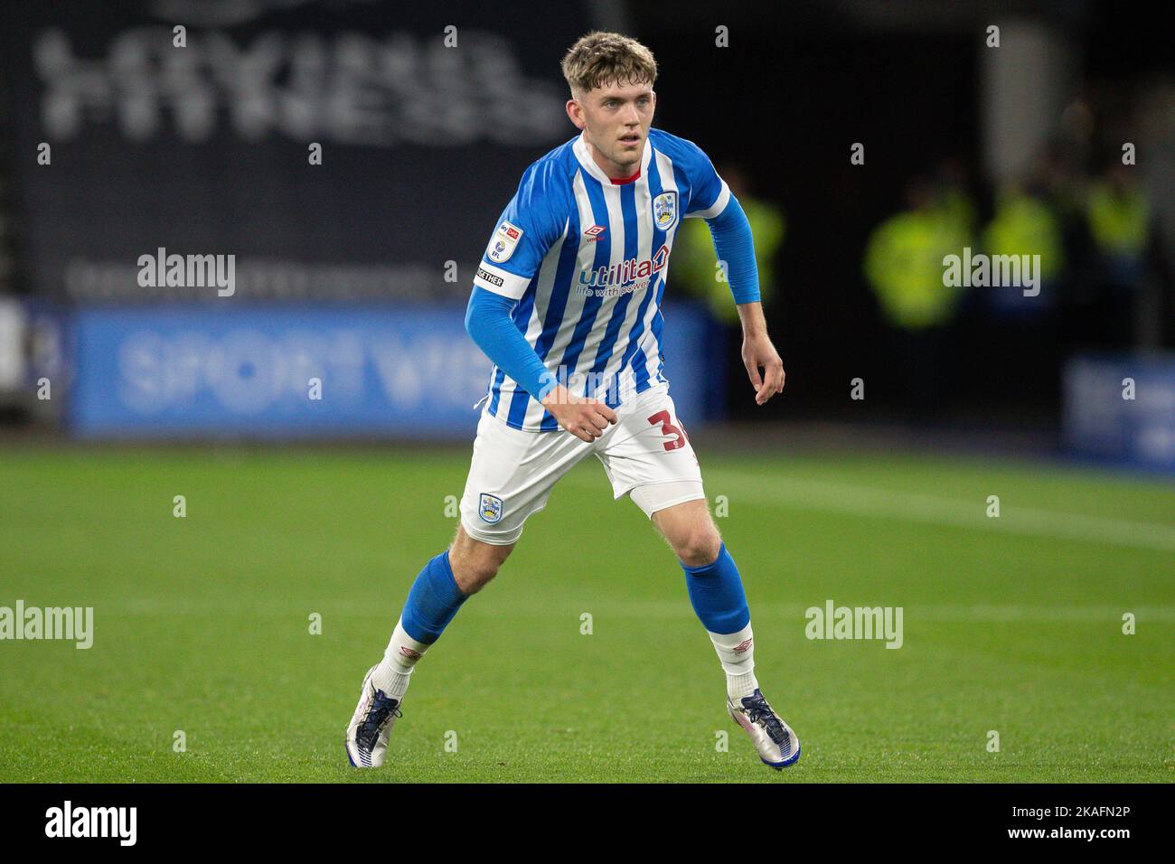 Ben Jackson #30 of Huddersfield Town during the Sky Bet Championship ...