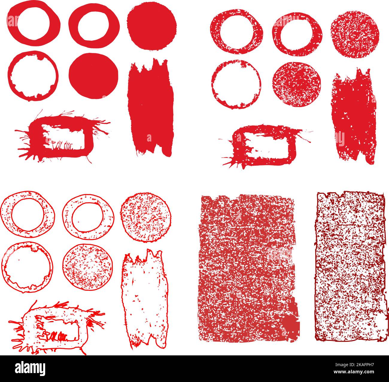 Collection of design elements. Frames and borders Stock Vector Image ...