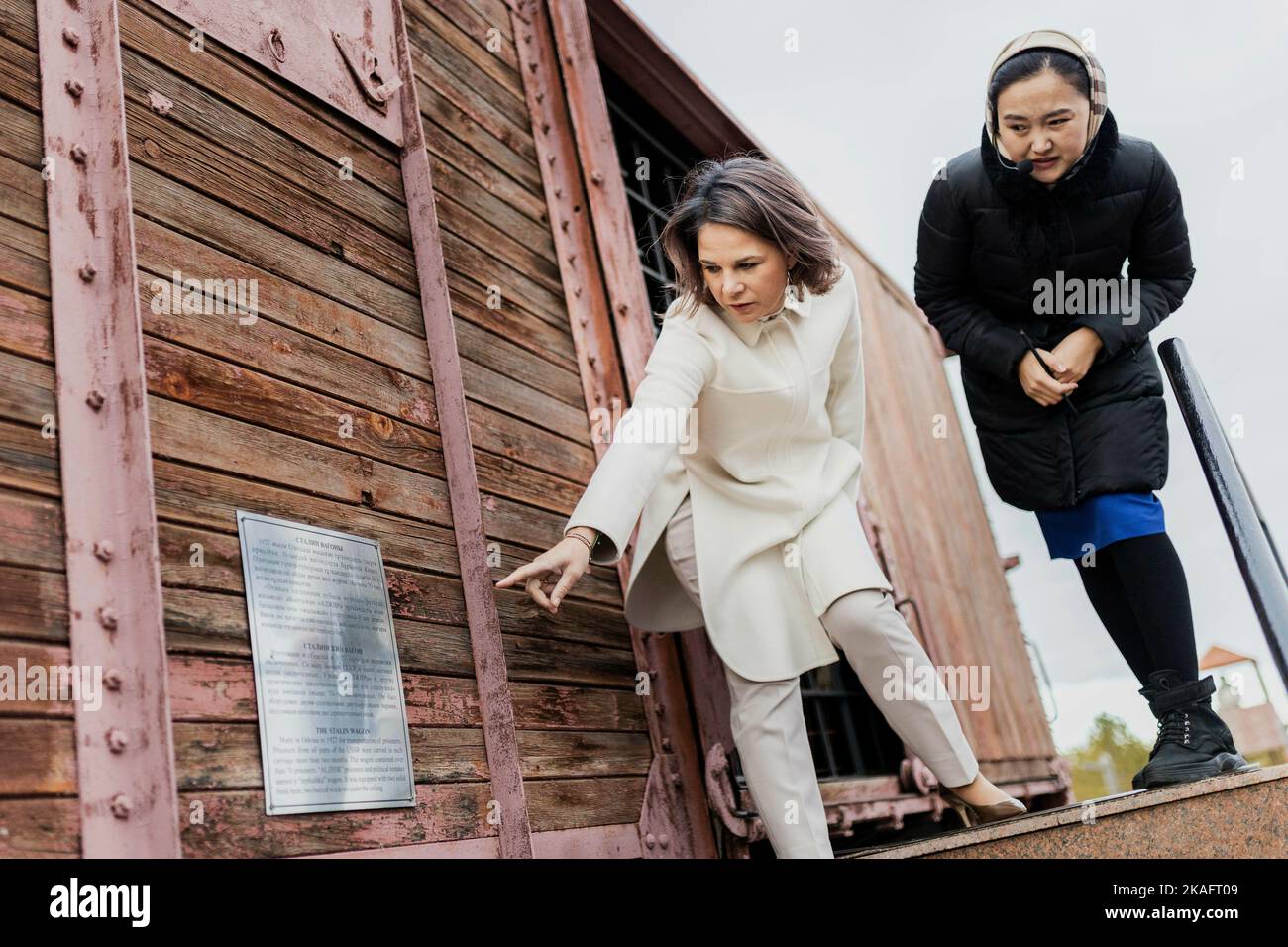 (LR) Annalena Baerbock (Alliance 90/The Greens), Federal Foreign ...