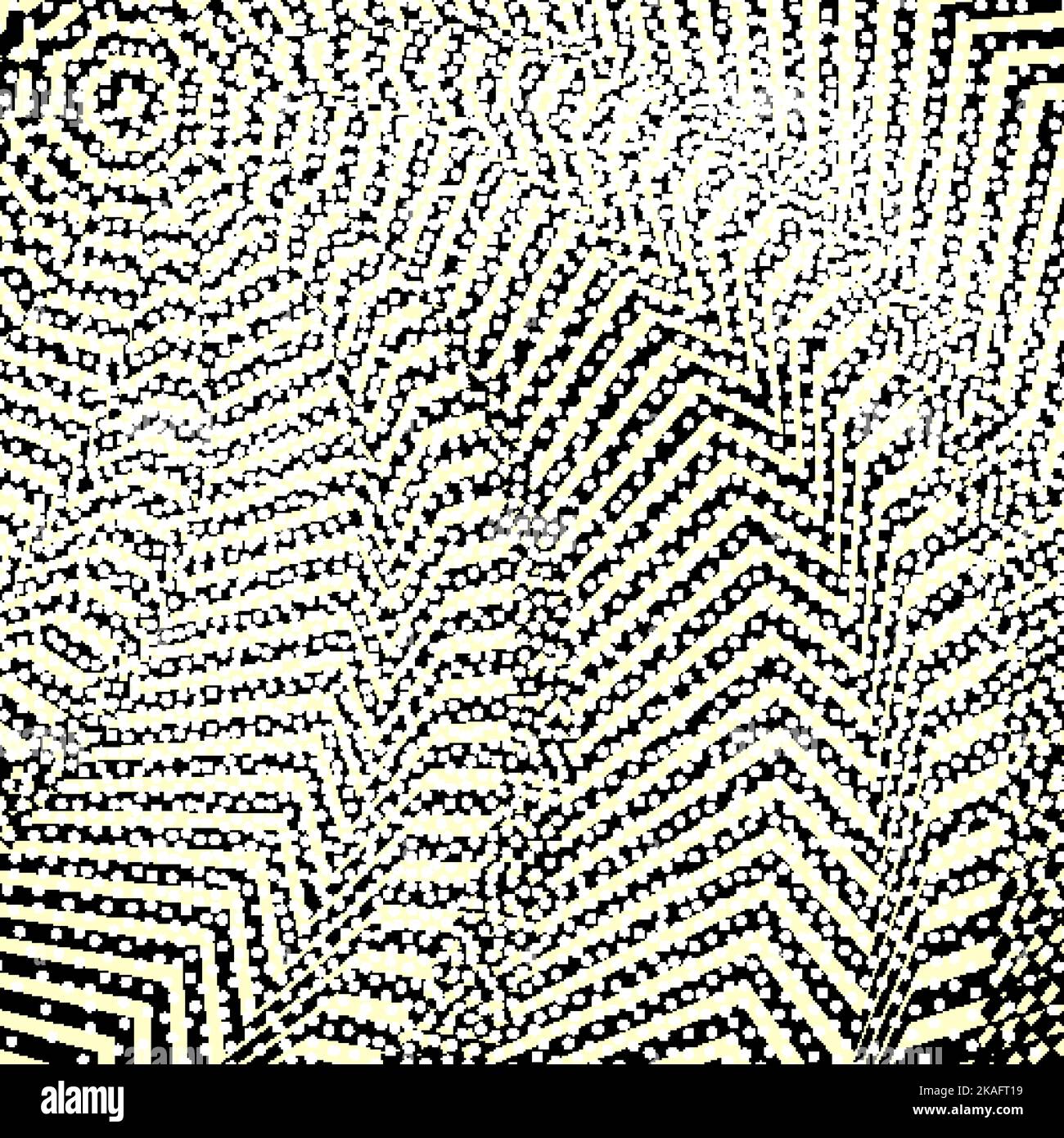 Abstract twisted background. Optical illusion of distorted surface ...