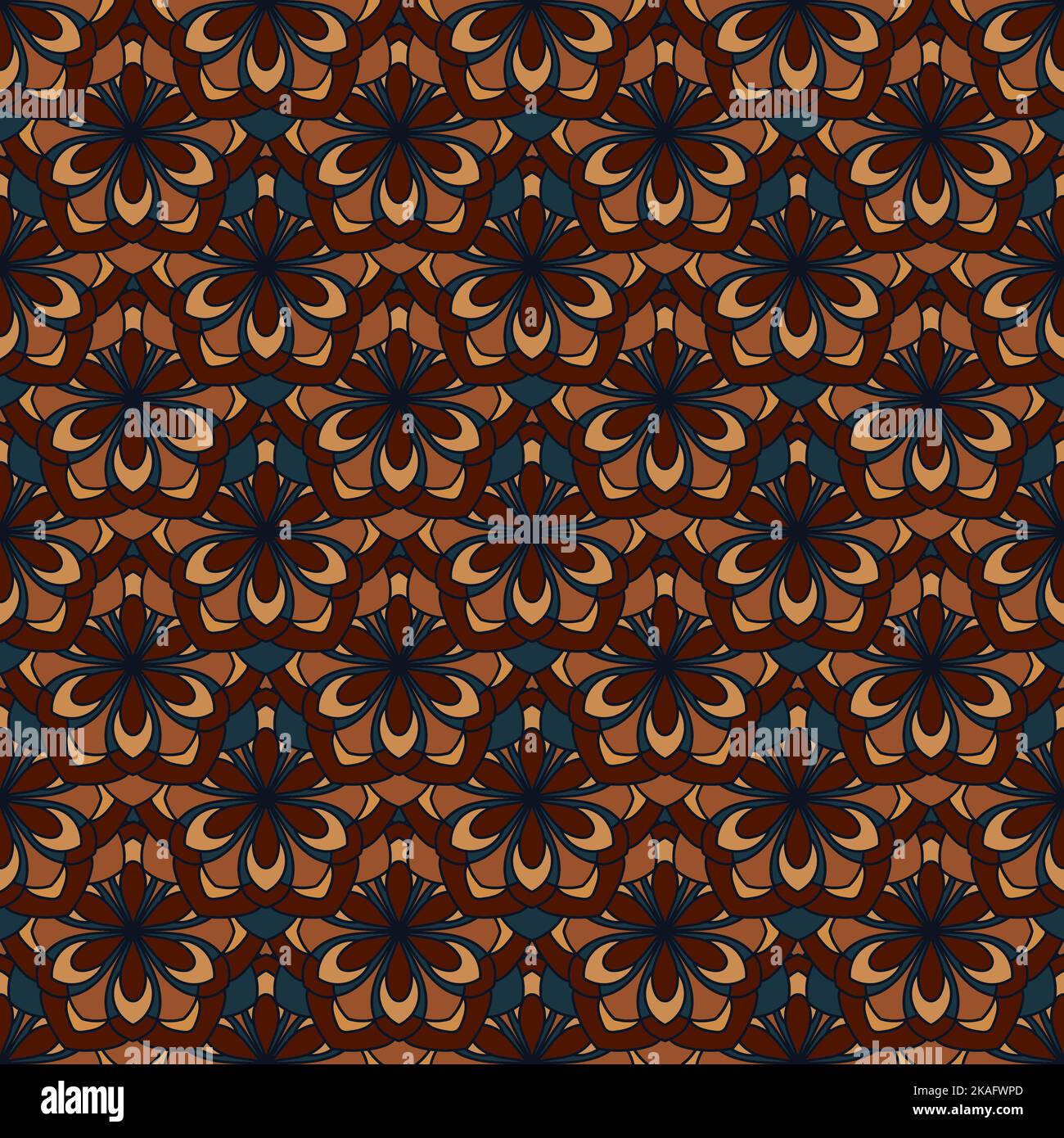 Seamless decorative modern texture. Vector illustration. Colorful ...