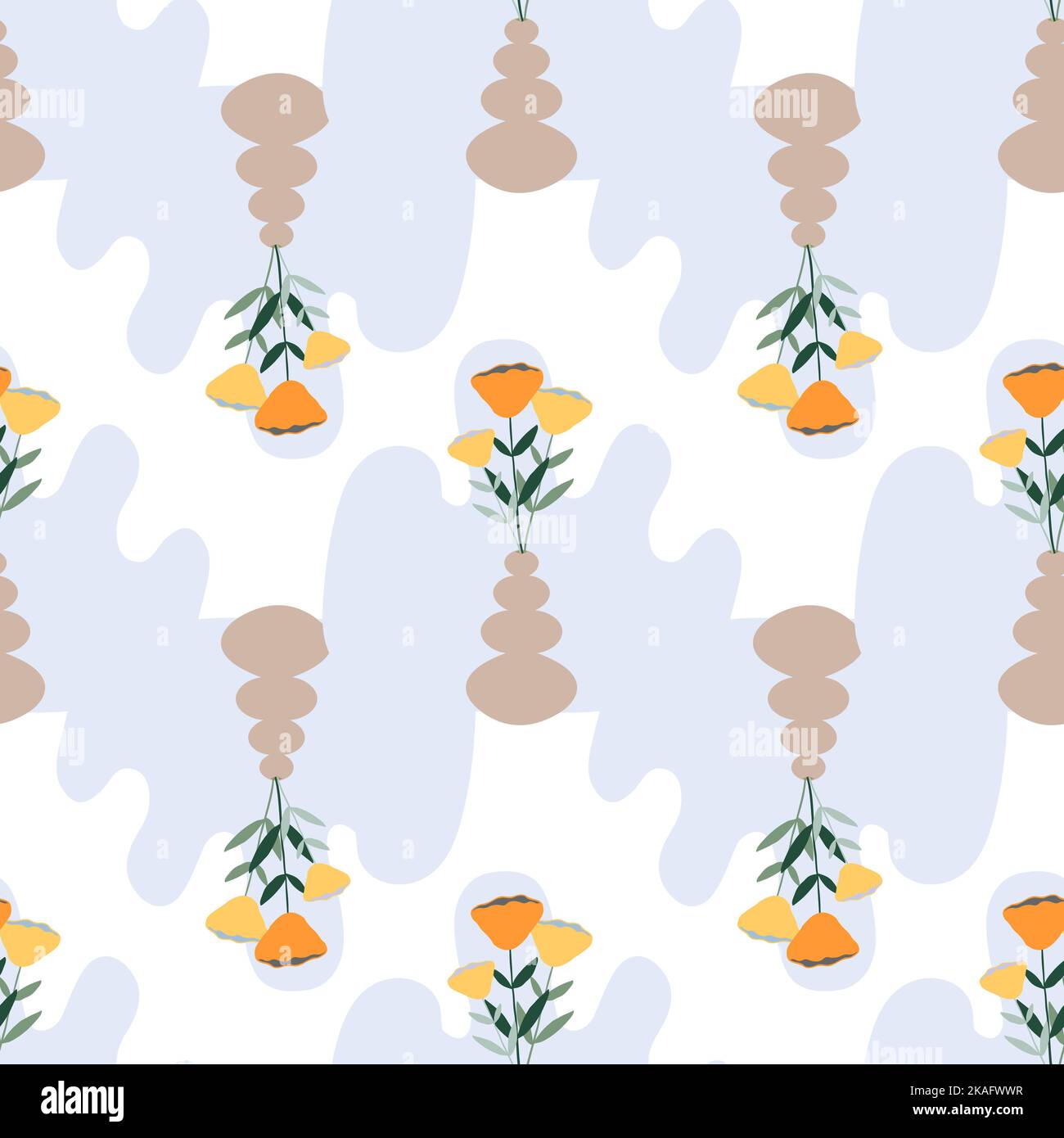 Seamless decorative pattern. Creative background Stock Vector Image & Art - Alamy