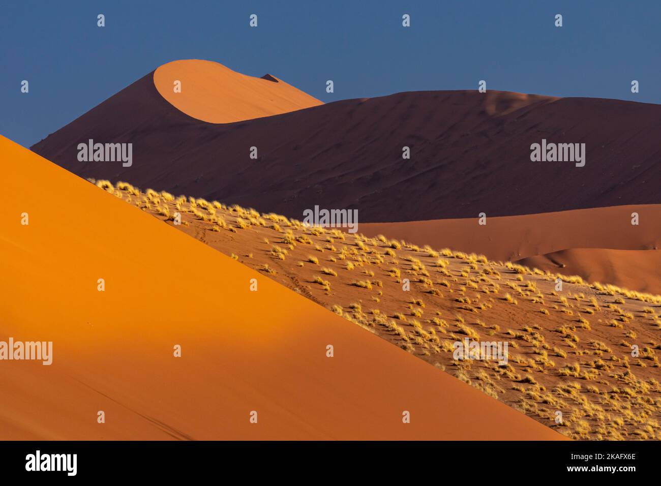 Landscape of Namib desert dunes, Namibia Stock Photo - Alamy