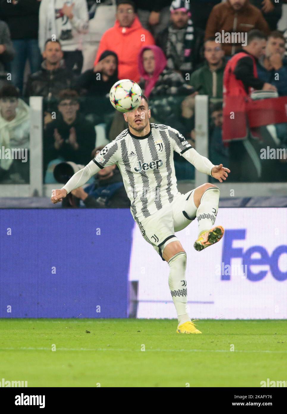 November 2, 2022, Turin, Italy: Filip Kostic of Juventus Fc during the ...