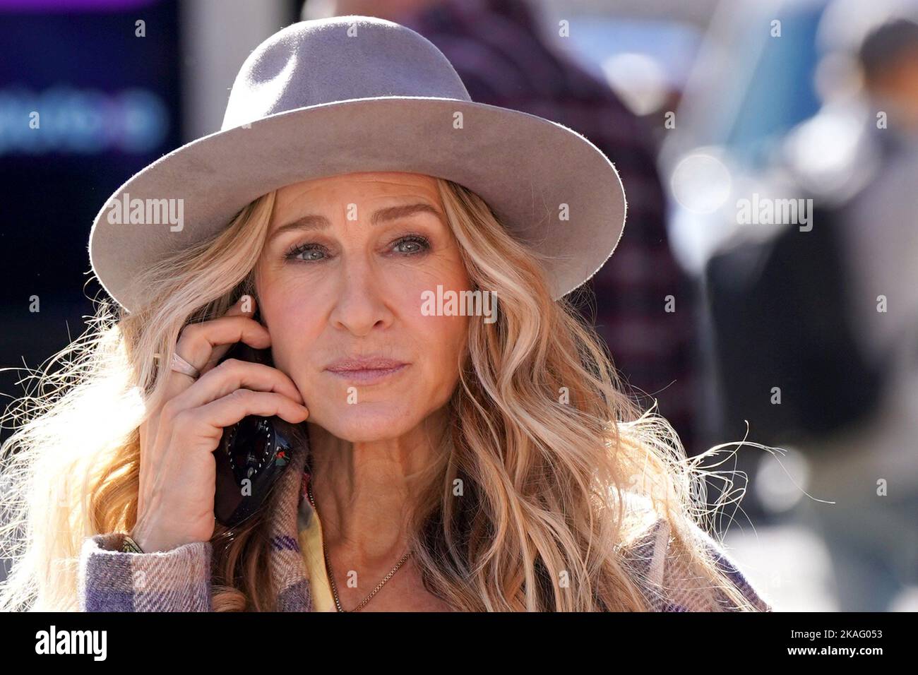 New York, NY, USA. 2nd Nov, 2022. Sarah Jessica Parker on location for ...