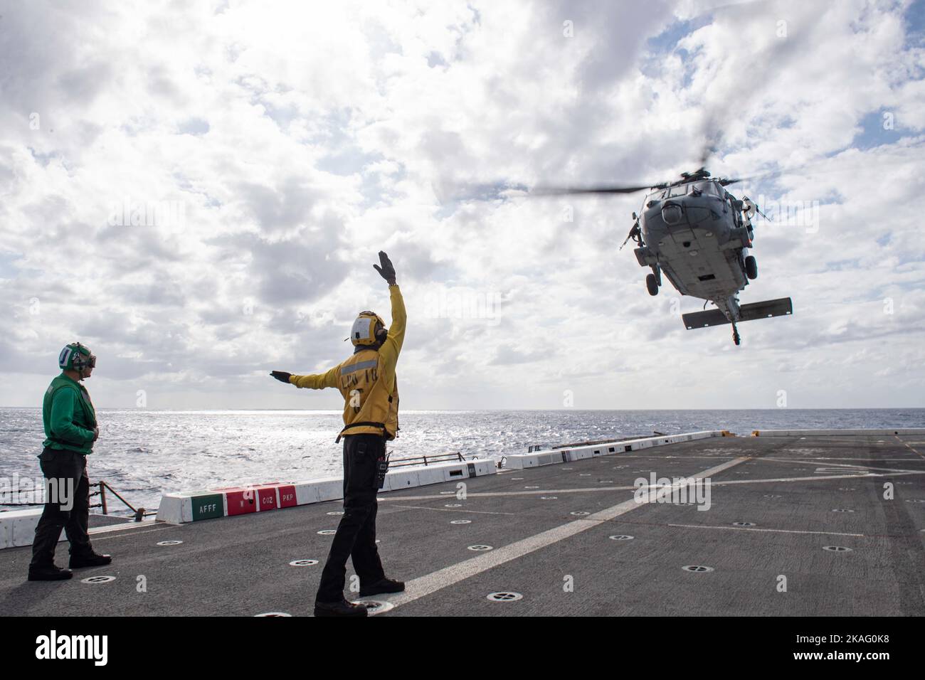 221026-N-XB010-1011 East China Sea (Oct. 26, 2022) – Aviation Boatswain ...