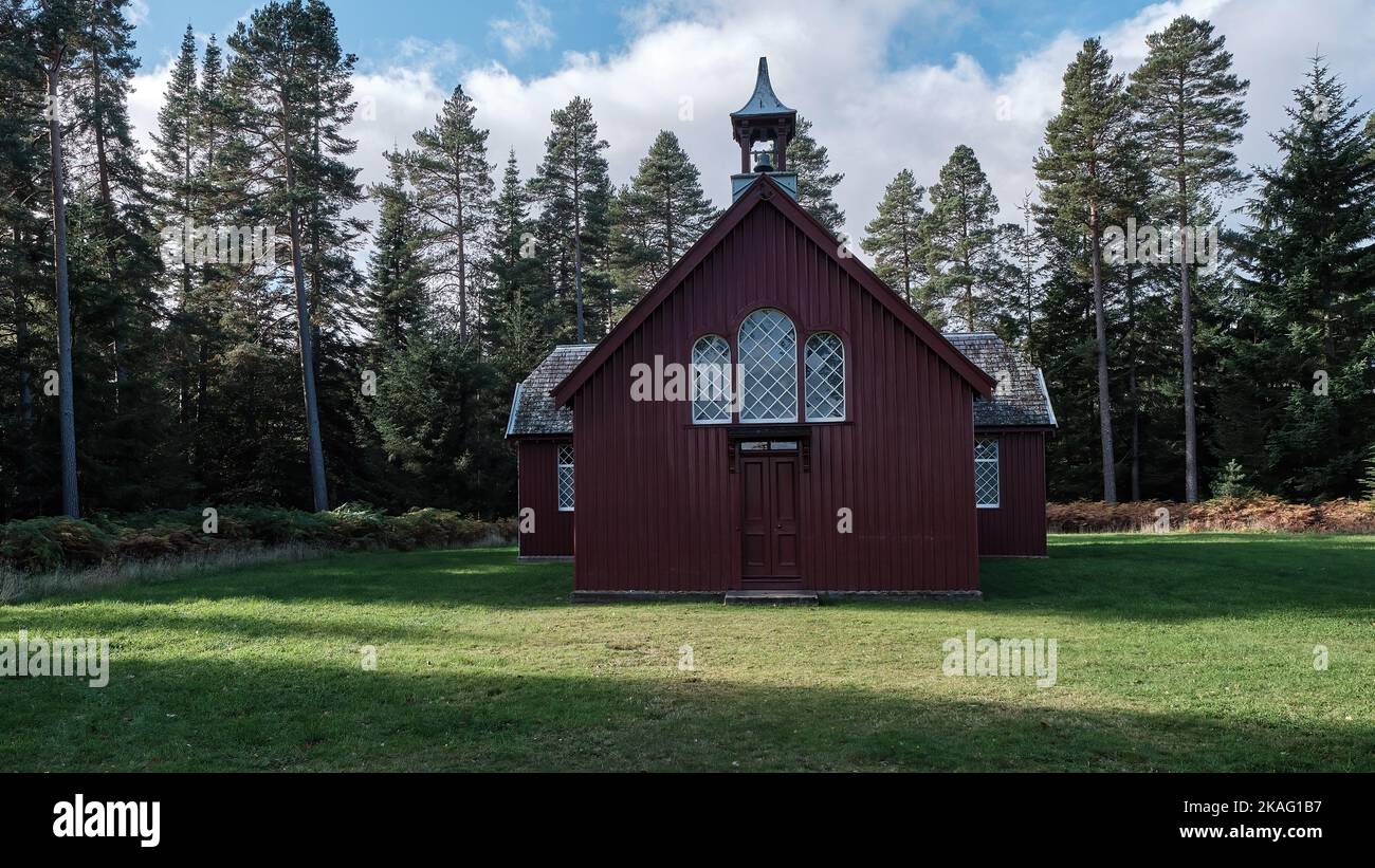 The red chapel hi-res stock photography and images - Alamy