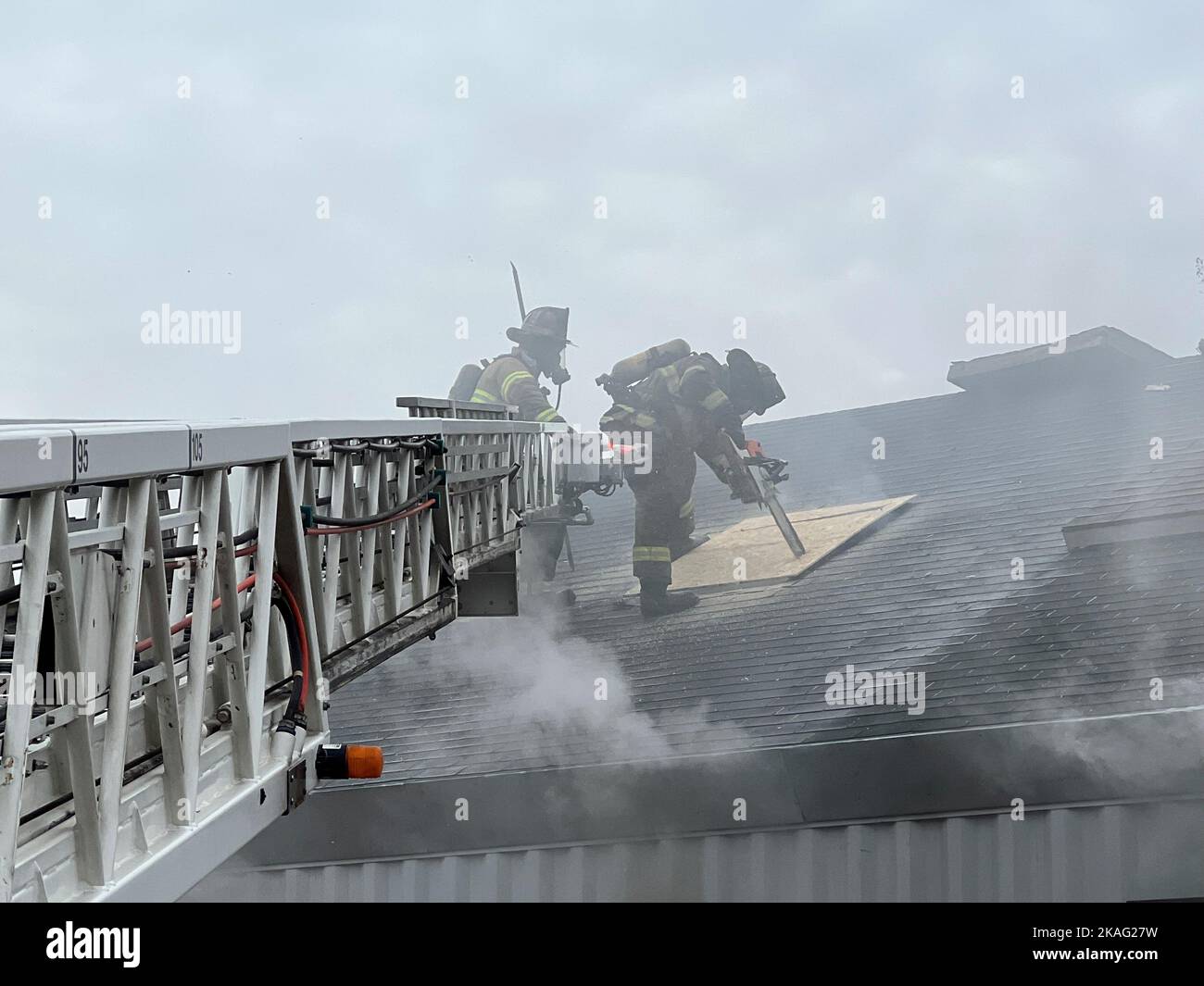 The three fire departments collaborated to host a two week hi-res stock ...