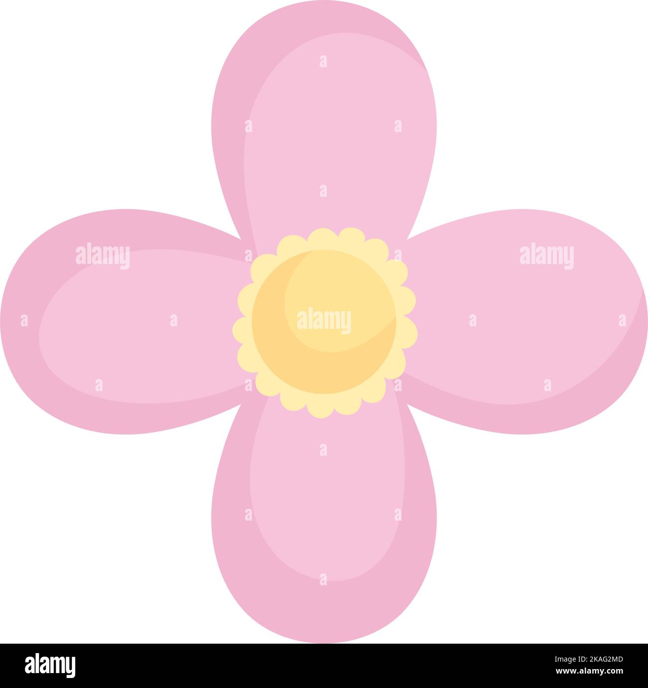 pink flower icon Stock Vector Image & Art - Alamy