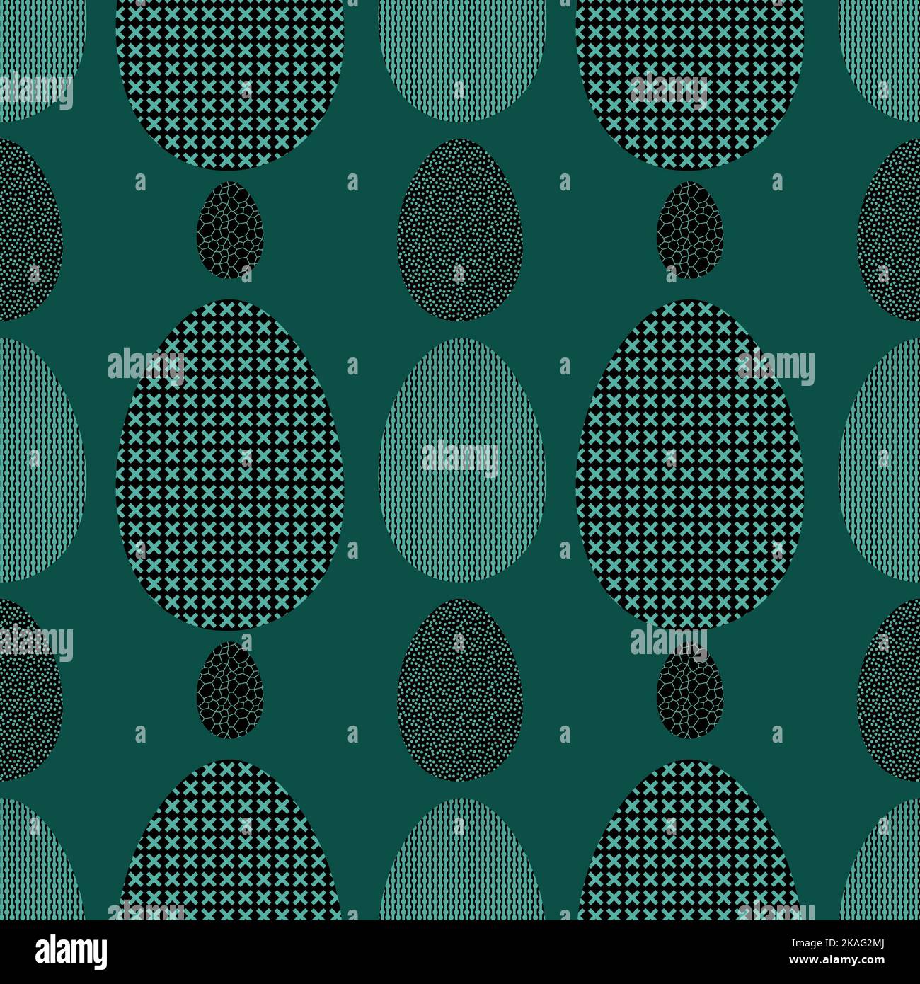 Easter eggs seamless spring pattern for kids clothes print and ...