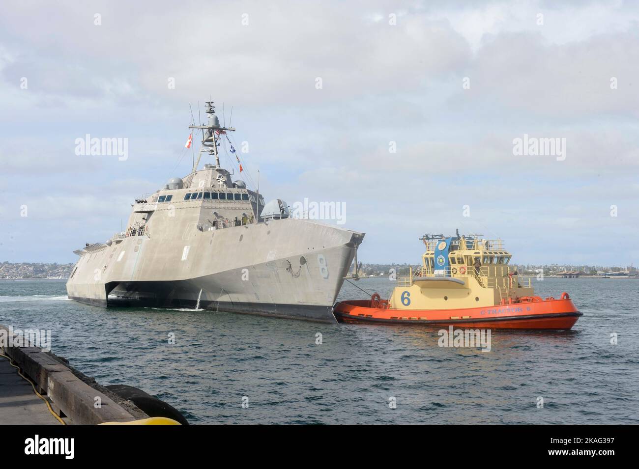 SAN DIEGO (Nov. 2, 2022) Independence-variant littoral combat ship USS ...