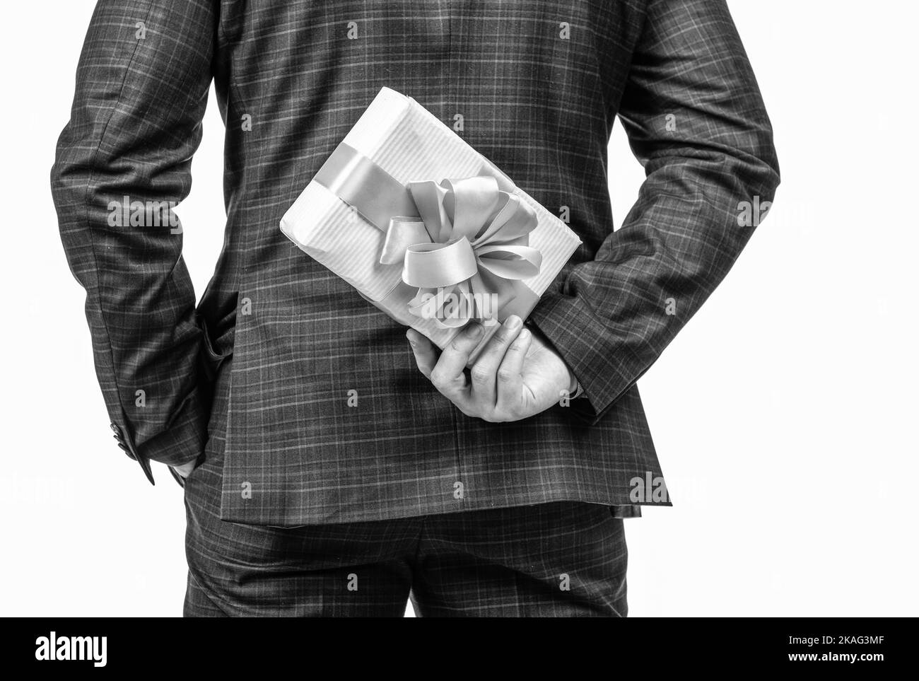 Back view male wrapped Black and White Stock Photos & Images - Alamy