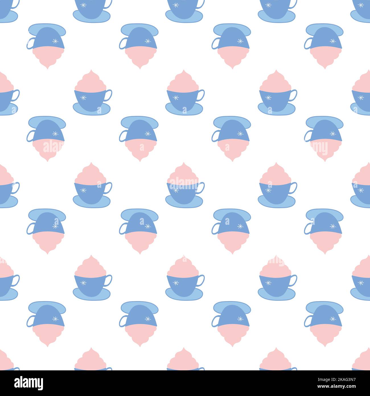Christmas seamless pattern. Winter background for wrapping paper ...