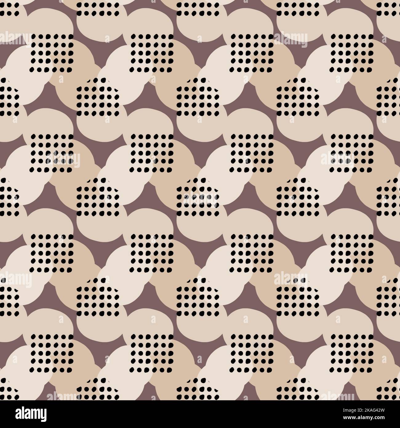 Seamless decorative pattern. Repeated modern background for wallpaper ...