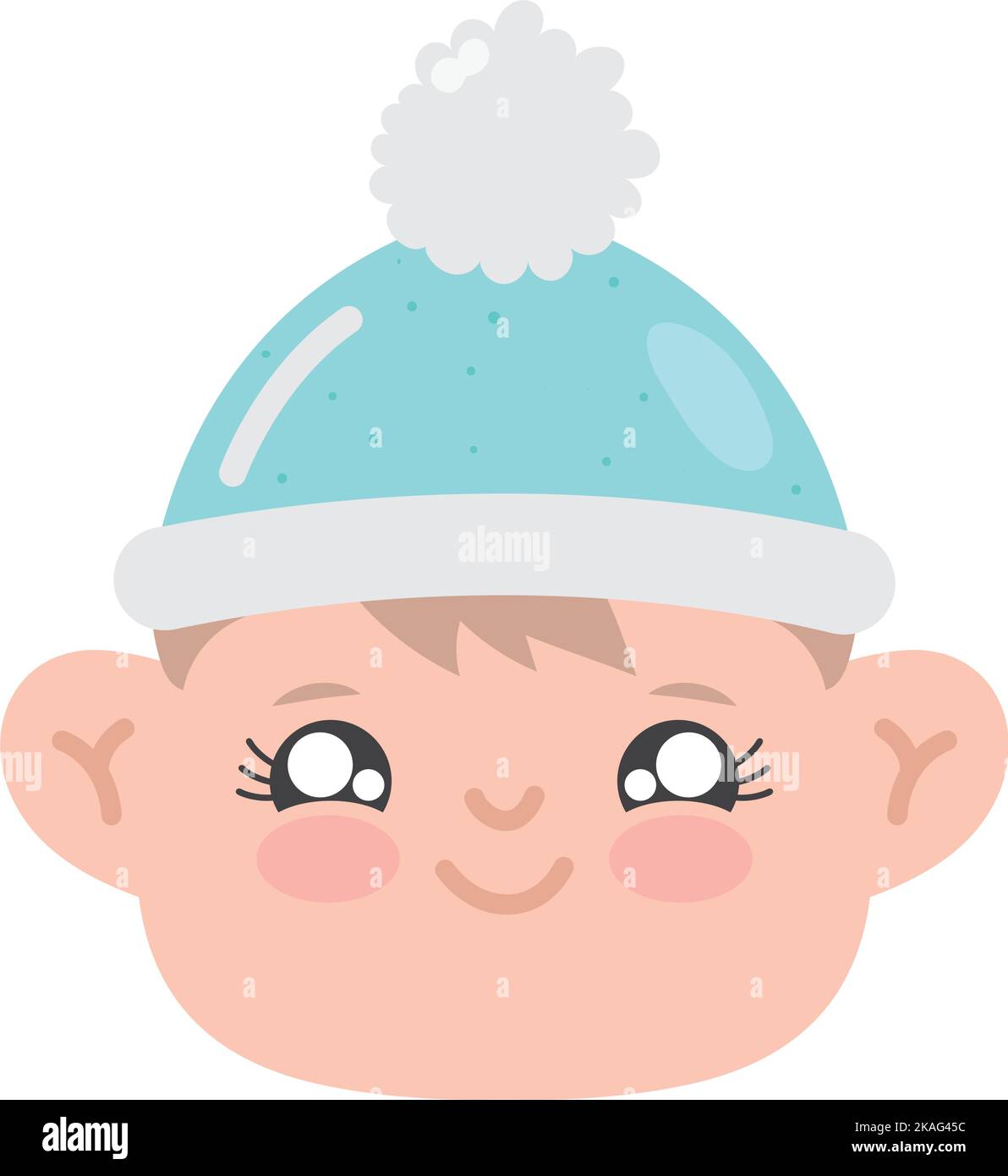 cute baby face Stock Vector Image & Art - Alamy
