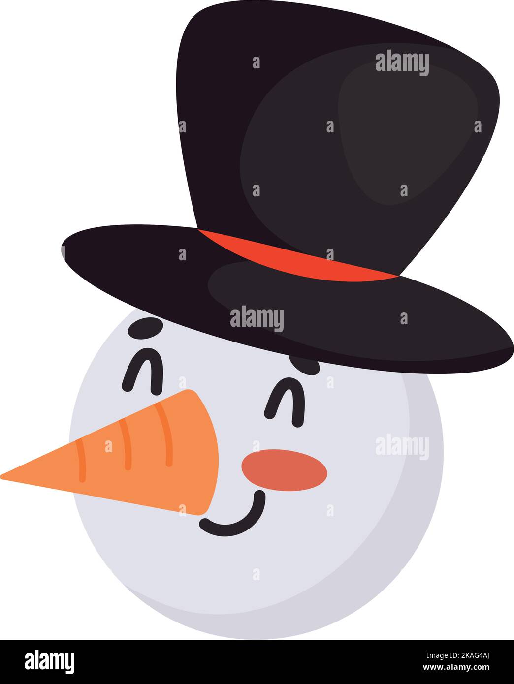 snowman head design Stock Vector Image & Art - Alamy