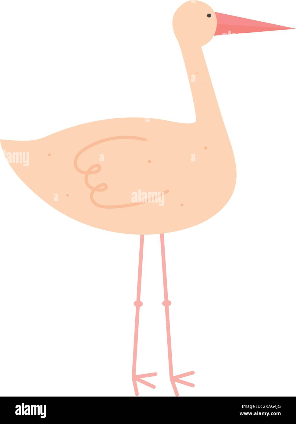 cute stork icon Stock Vector Image & Art - Alamy