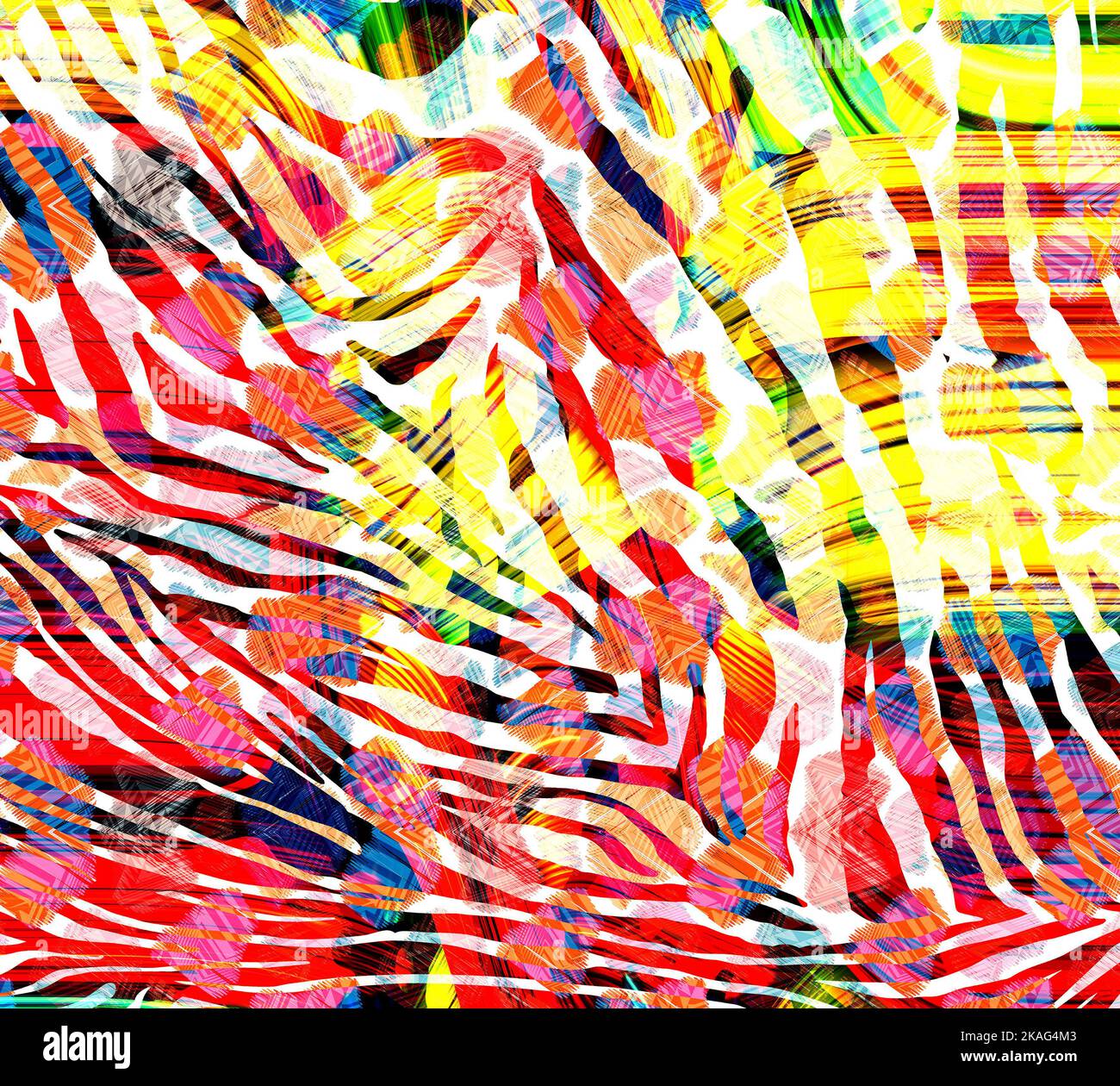 Textile print.Abstract background.Clothing colorful pattern.Repeat ...