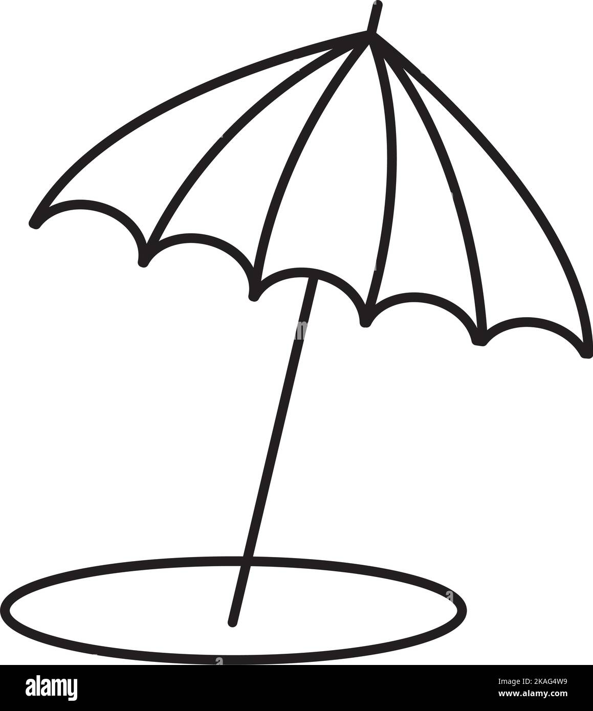 beach parasol icon Stock Vector Image & Art - Alamy