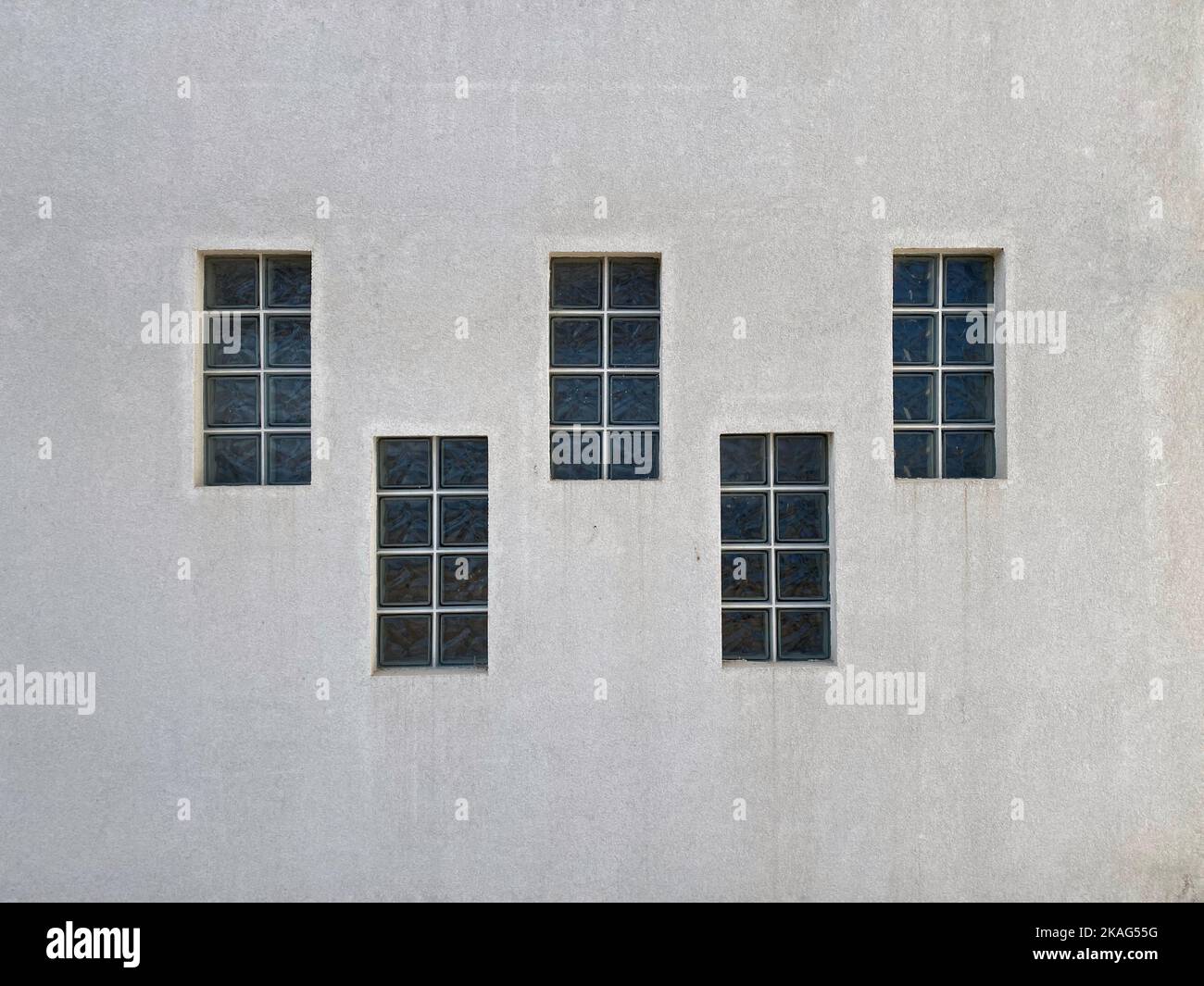 Five wall windows compositions Stock Photo - Alamy