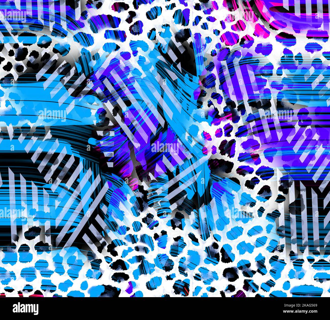 Textile print.Abstract background.Clothing colorful pattern.Repeat ...