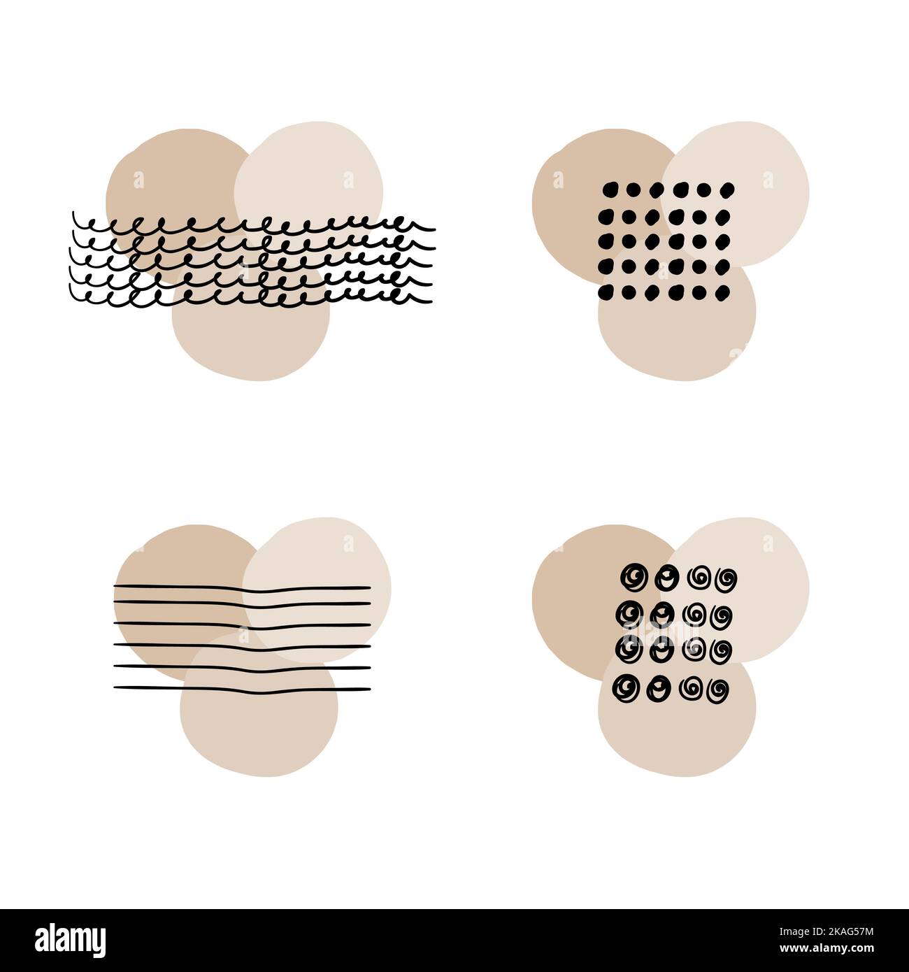 Colorful graphic design elements for posters, flyers, banners, etc ...