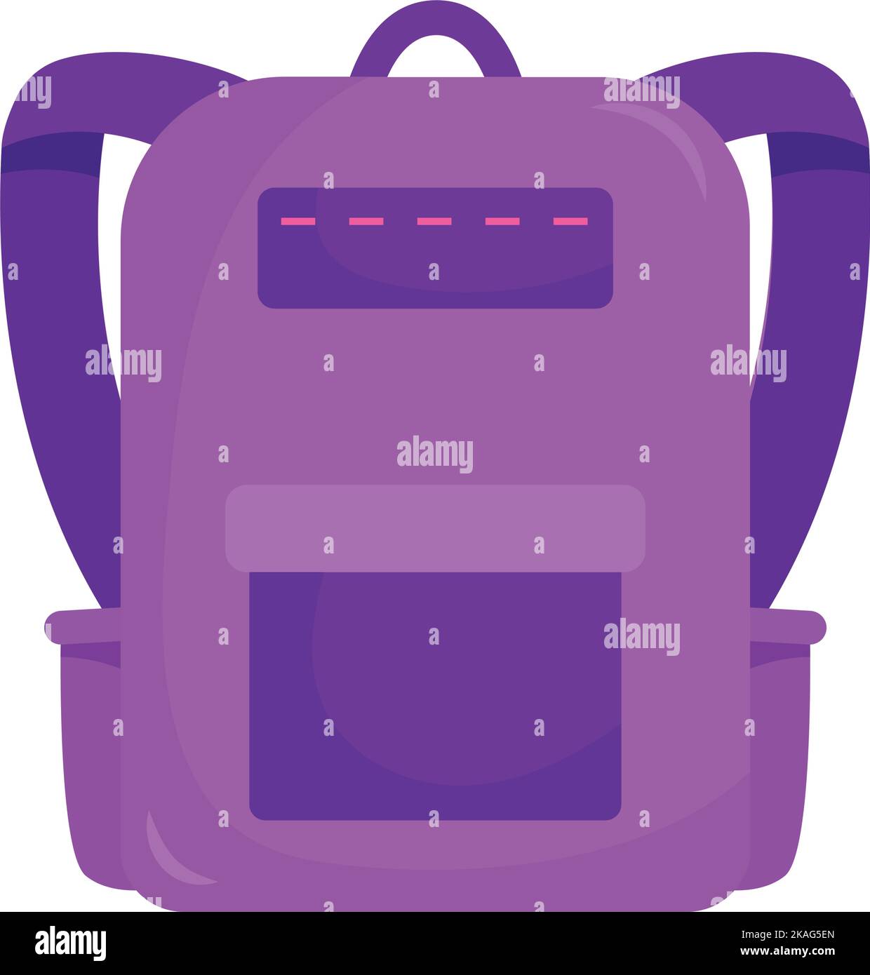 Purple schoolbag Stock Vector Images - Alamy