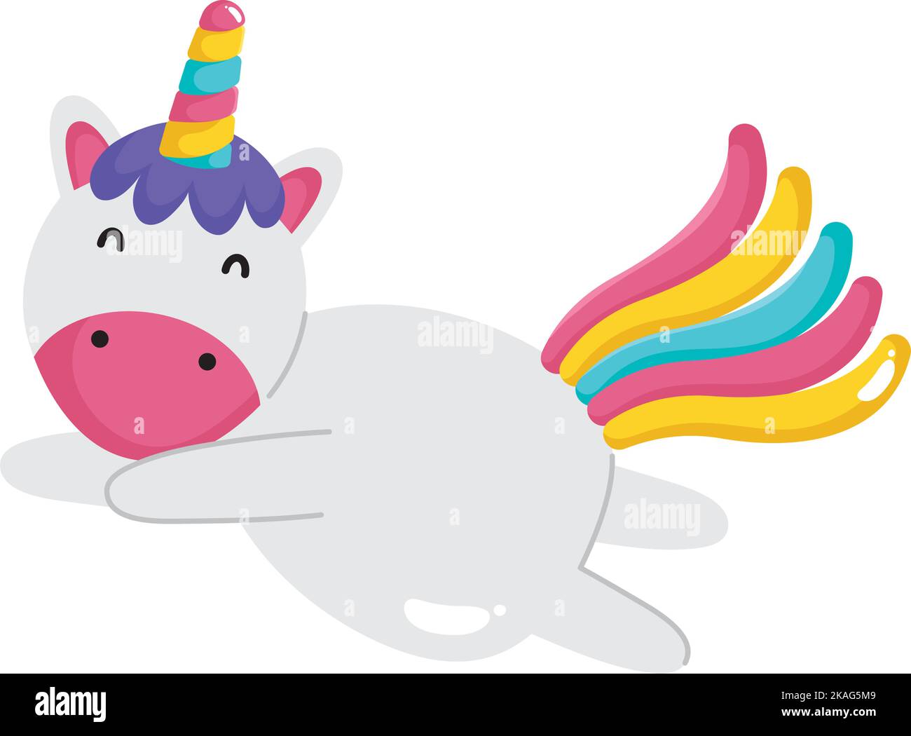 happy unicorn icon Stock Vector Image & Art - Alamy