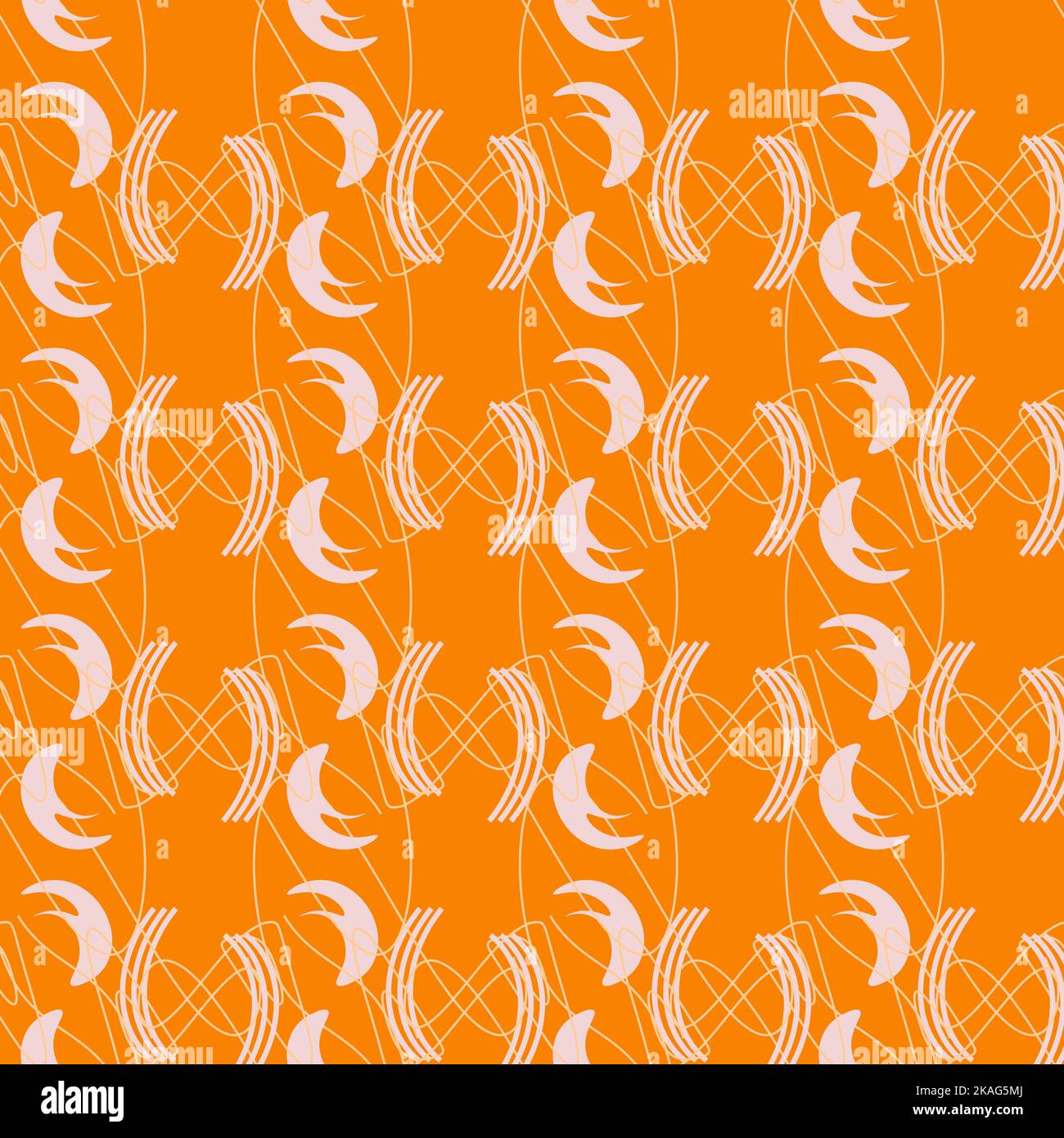 Seamless decorative pattern. Repeated modern background for wallpaper ...