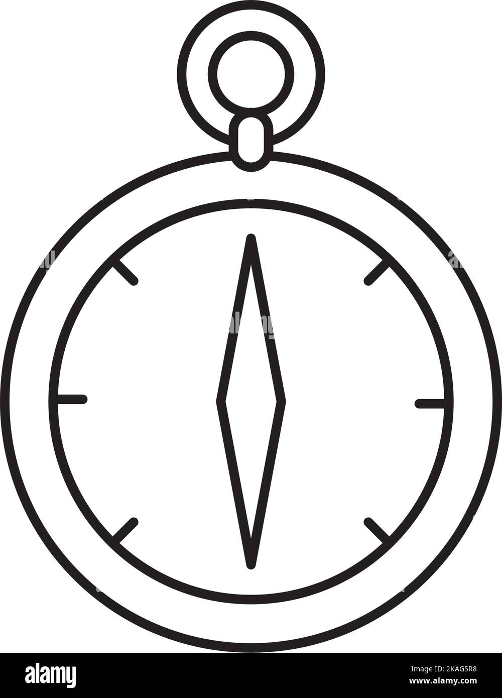 vintage compass icon Stock Vector Image & Art - Alamy