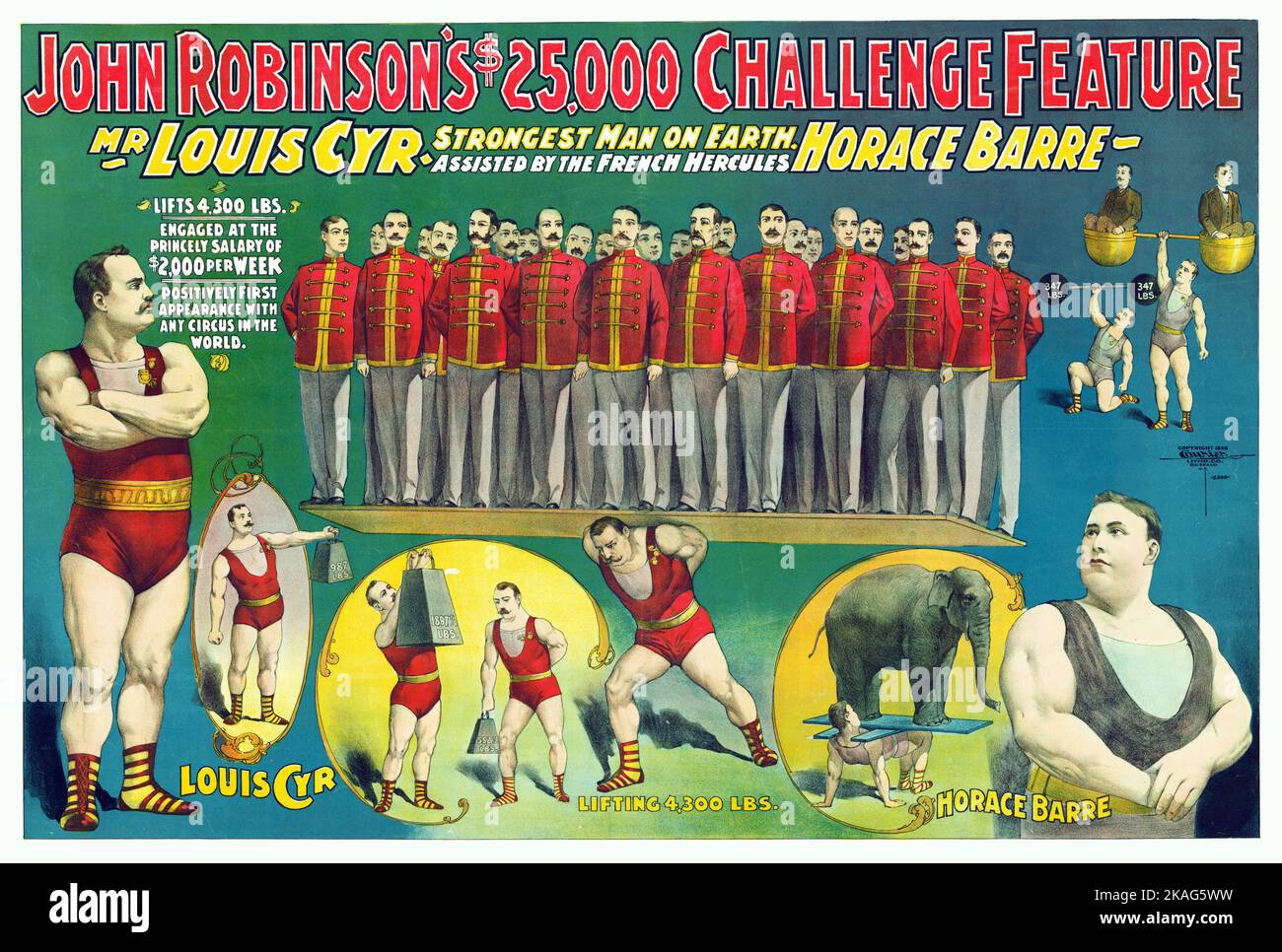 John robinsons circus Cut Out Stock Images & Pictures - Alamy